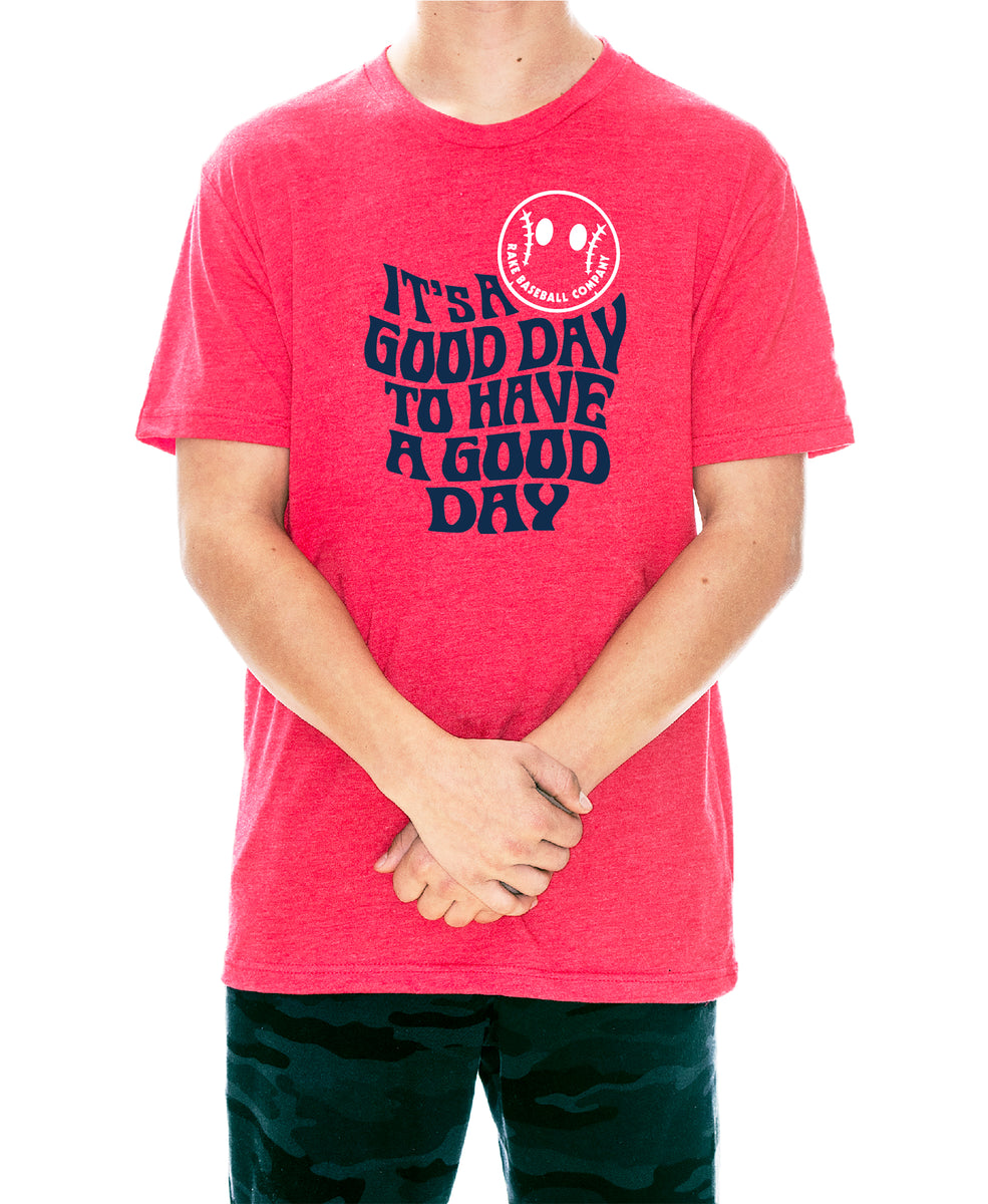 Good Day Boston Tee – Rake Baseball Company
